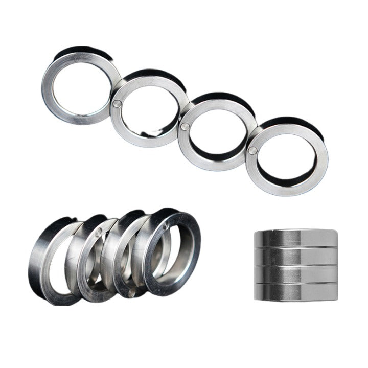 Folding Knuckle Duster – Brass Knuckle