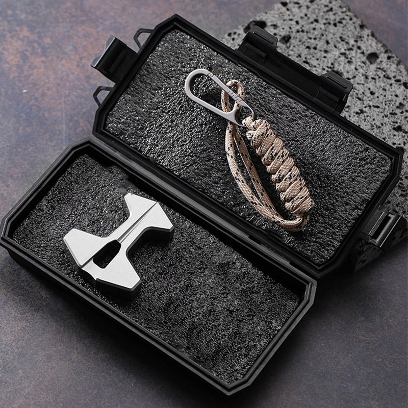 Solid Steel Window Breaker Knuckle Duster Portable Pocket Self Defense ...