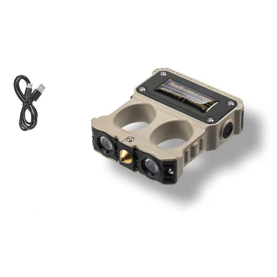 Multi-functional Knuckle Duster Self-defense Flashlight EDC Tool ...
