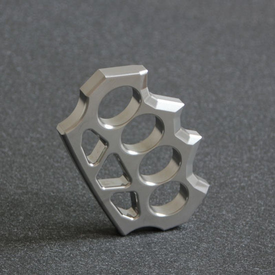 Assault Steel Knuckle Duster Self Defense Window Breaker Guard – Brass ...