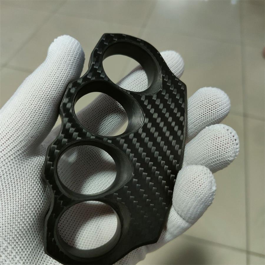 Carbon Fiber Knuckle Duster Boxing Boxing Protective Gear – Brass Knuckle