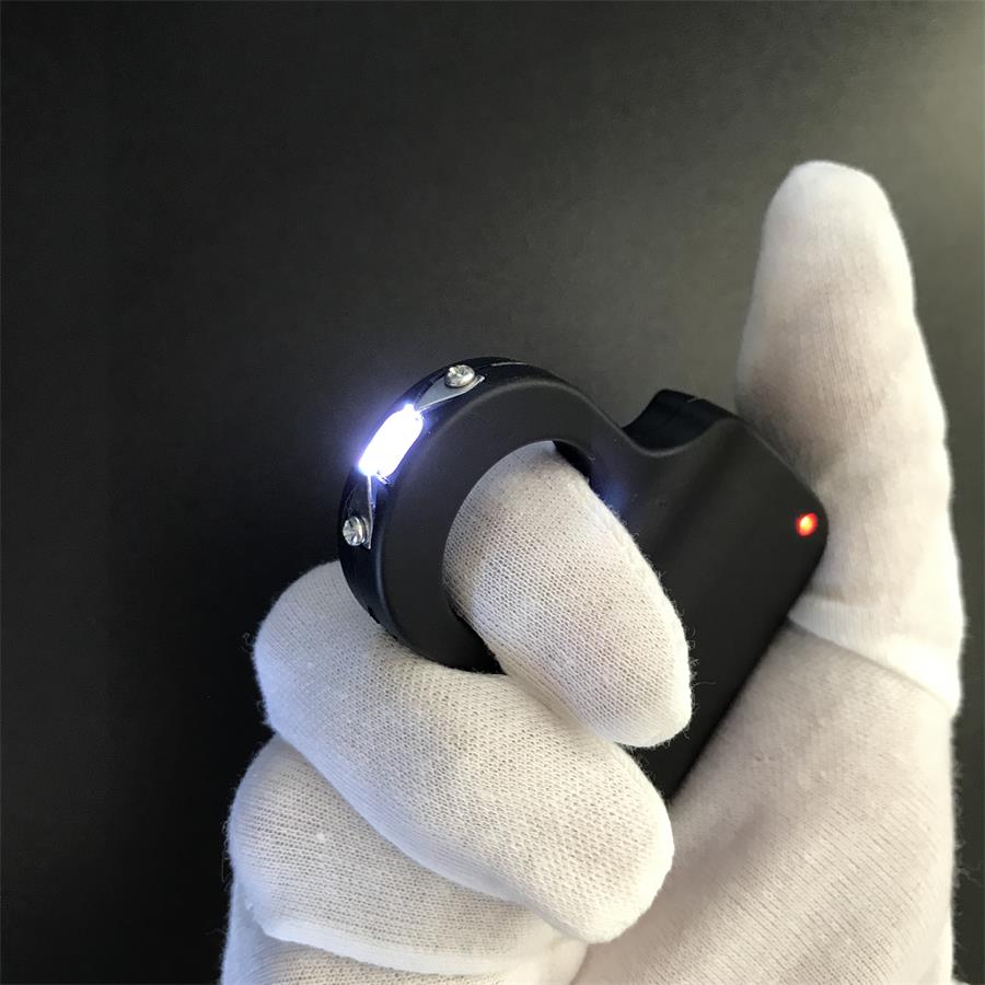 Stun Gun Mini Knuckle Electric Baton Portable Electric Shock – Brass ...