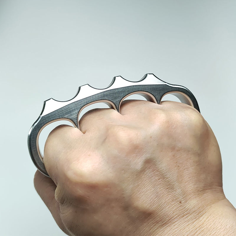 Large Size Solid Steel Pea Knuckle Duster – Brass Knuckle